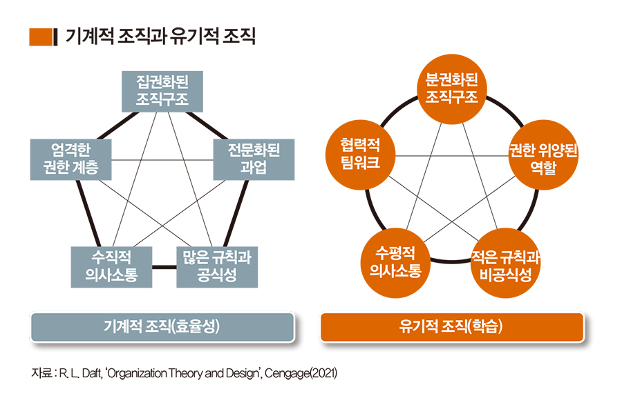 조직 디퍼런트 ②기업의 생존 전략과 조직 설계기능형조직